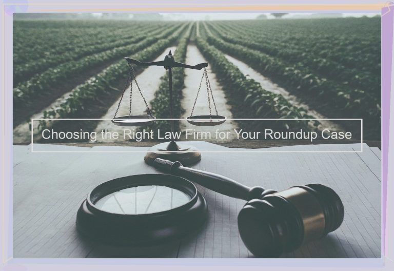 Choosing the Right Law Firm for Your Roundup Case - Insightful Law